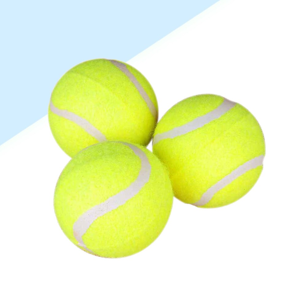 3pcs High Elasticity Tennis Balls Practice Tennis ... – Grandado