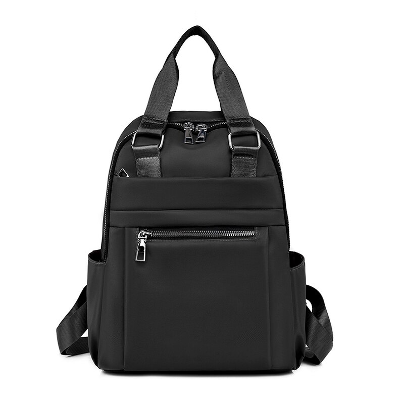 Oxford Cloth Ladies Backpack Soild Color Casual Wo... – Grandado