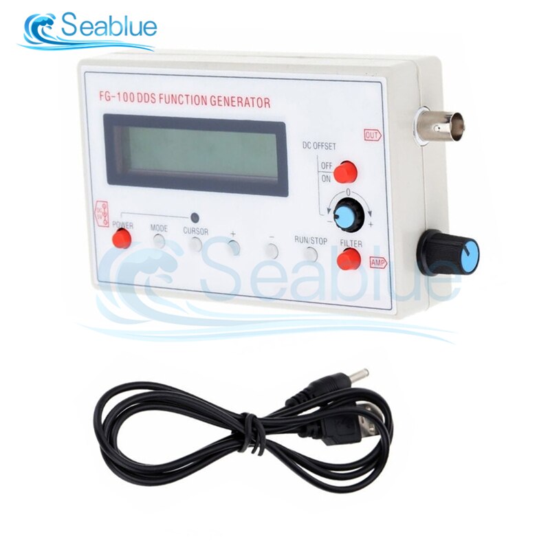 DDS Signal Generator LCD Display 1Hz-500KHz Functi... – Grandado