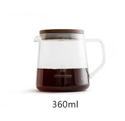 Heatproof Glass Coffee Sharing Pot Hand Made Coffe... – Grandado