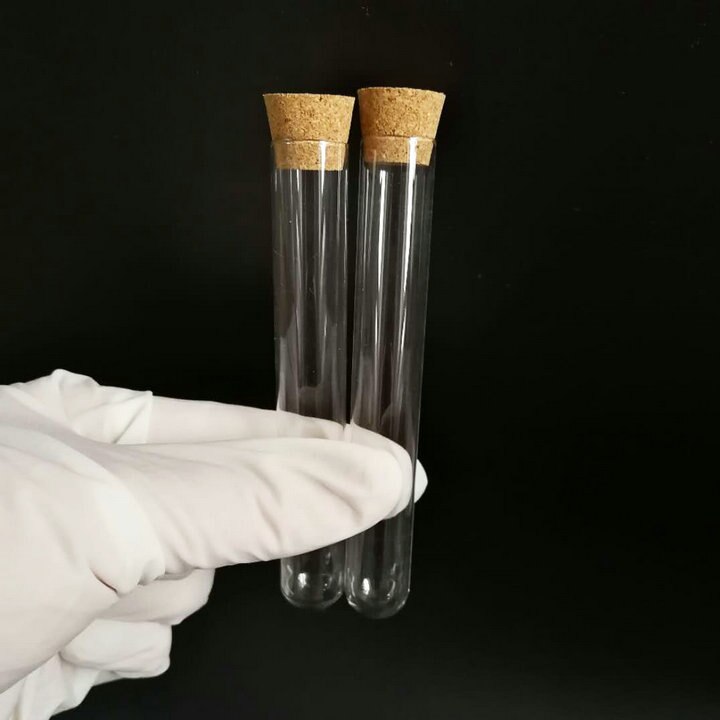 100pcs/lot 15x100mm Clear Glass round bottom test ... – Grandado
