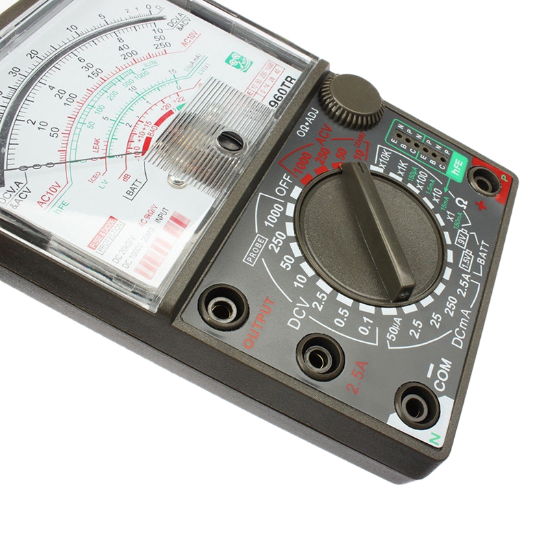 Analog Multimeter De-960Tr AC DC Volt Ohm Current ... – Grandado