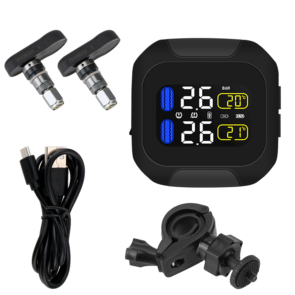 Motorfiets Tpms Motor Bandenspanningscontrolesyste... – Grandado