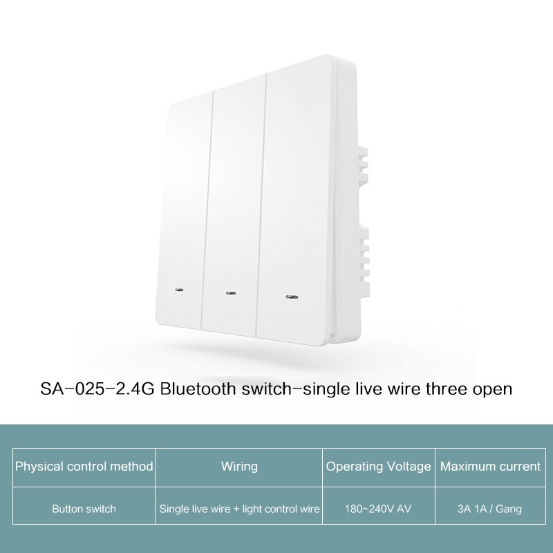 eWelink Smart Switch 1/2/3 Gang Bluetooth 2.4G Sma... – Grandado