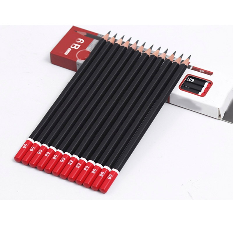 12 unids/lote Schets potlood HB 2B 3B 4B 5B 6B 8B ... – Grandado