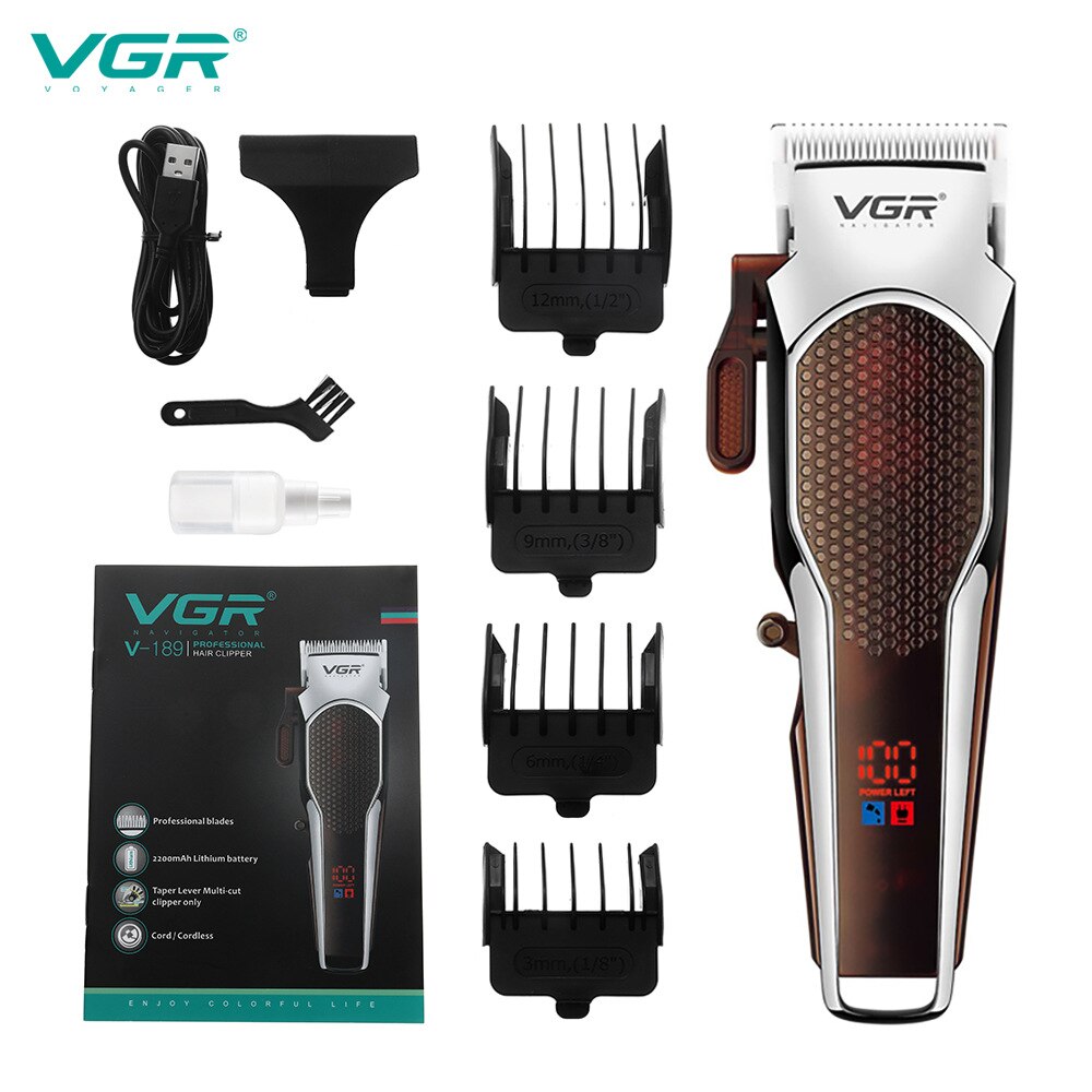 VGR 189 Haar Clipper Flüssigkeit Kristall Wiederau... – Vicedeal