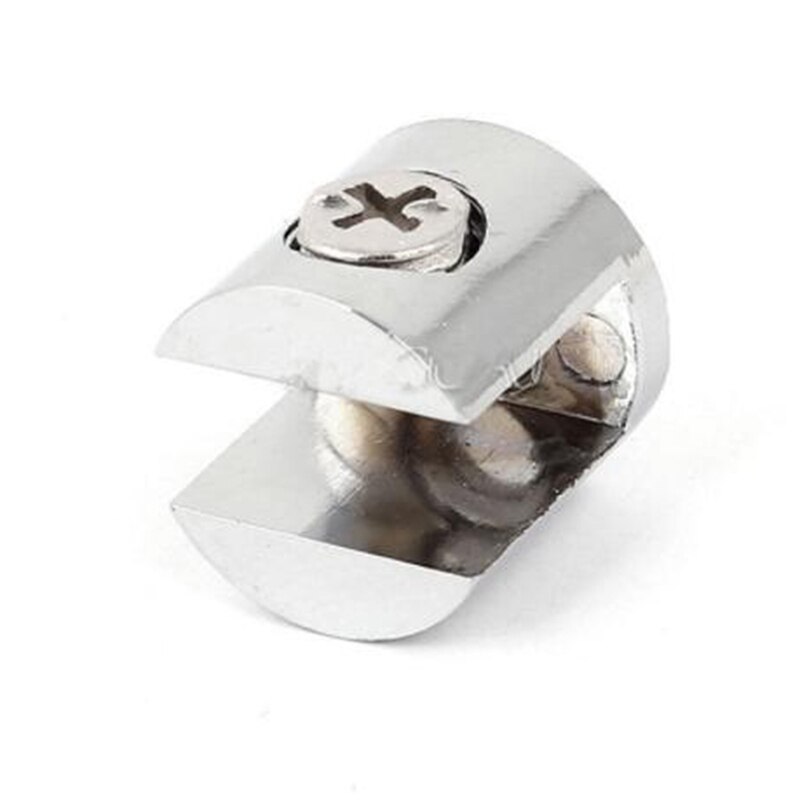 8-10cm runde hylder understøtter glasbelagte besla... – Vicedeal