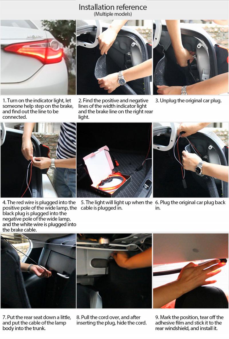 Car Brake Lights Signal Light High-position Brake ... – Grandado