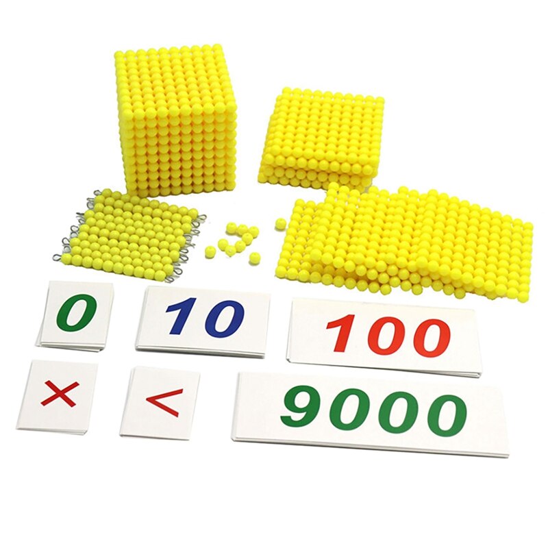 Golden Beads Materials Decimal System Bank Game Ma... – Vicedeal
