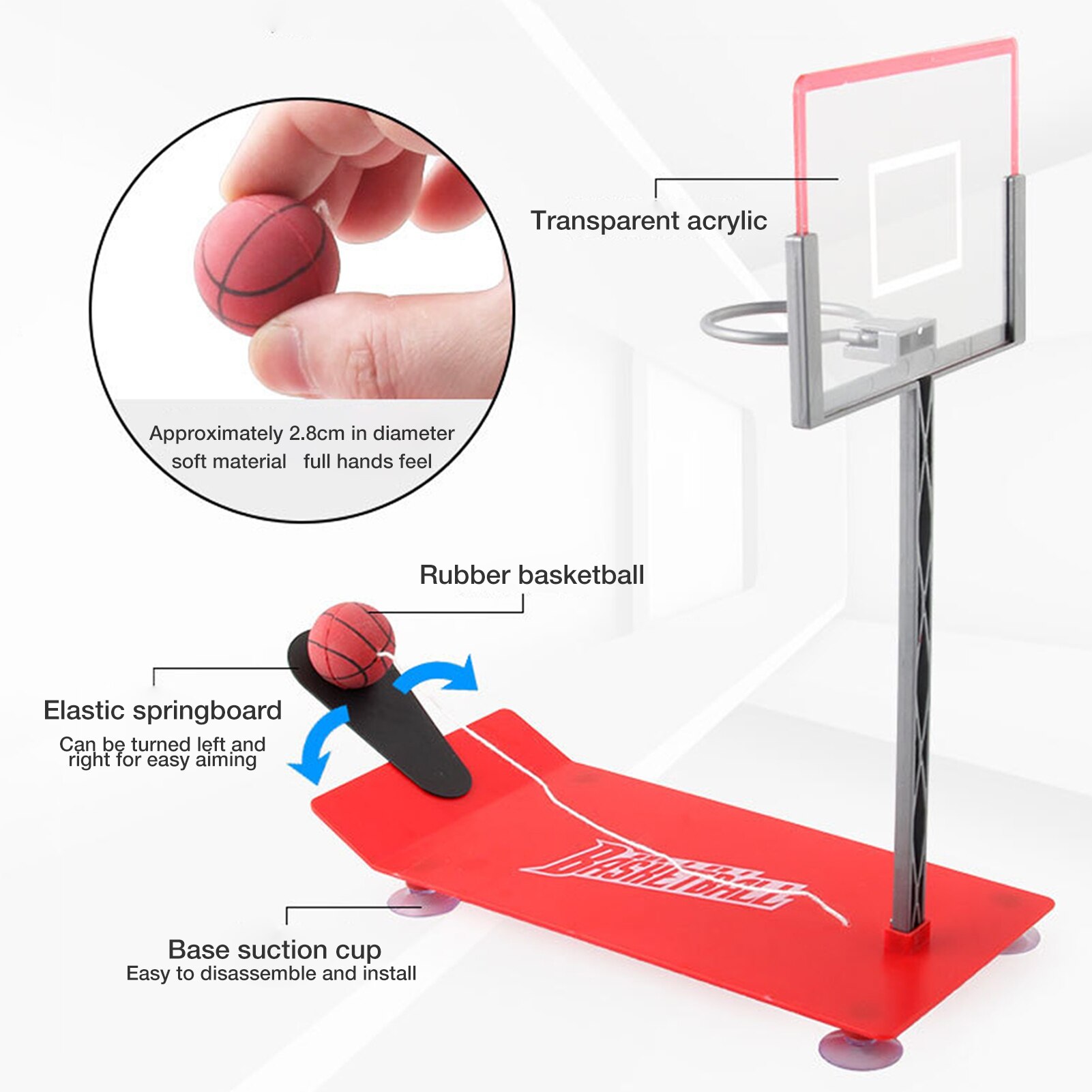 Mini Basketball Game Folding Desktop Portable Toy ... – Grandado