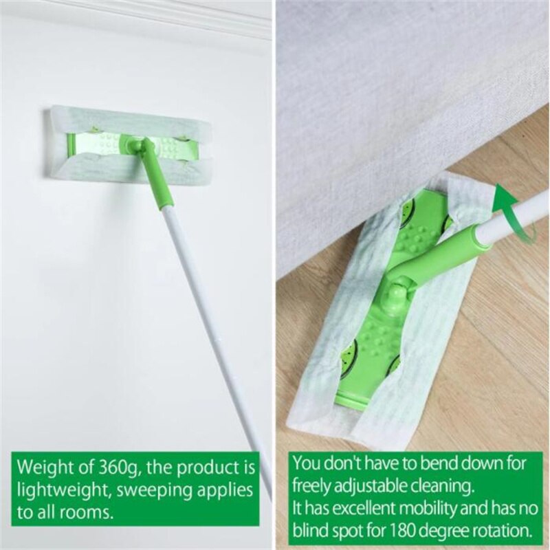 Stof Veegmachine Mop Voor Floor Cleaning Met 30 Pc... – Grandado