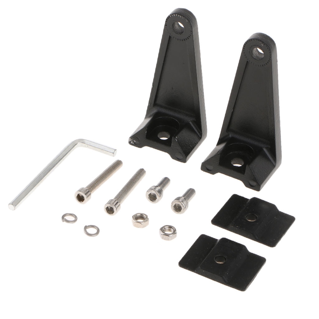 Universal Fit Side Brackets For Mounting Double Ro... – Vicedeal