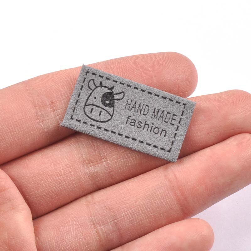 20Pcs Dairy Cow Pattern Lint Clothing Labels Embos... – Grandado