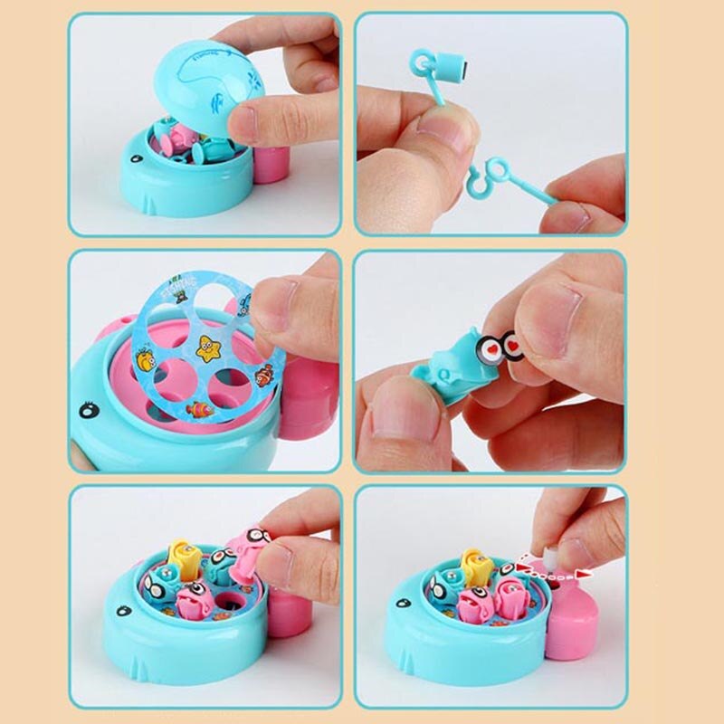 Kids Fishing Toys Mini Wind-up Fishing Toy Magneti... – Grandado