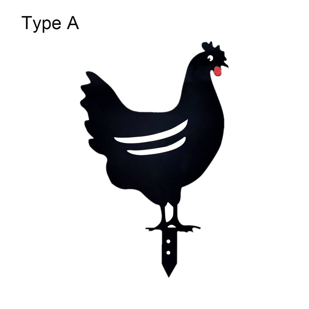Garden Stake Chicken Shape Acrylic Yard Art Stake ... – Grandado
