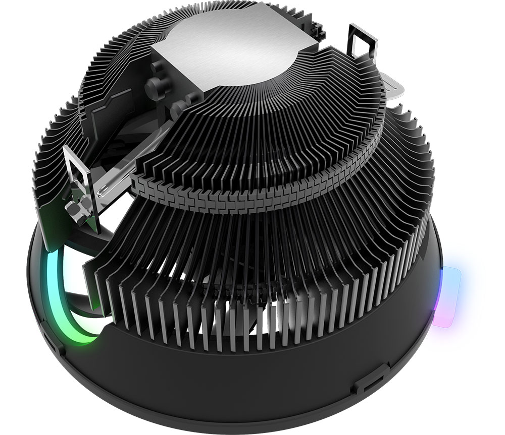 DarkFlash Aigo CPU Kühler LED 120 MM CPU Lüfter cp... – Vicedeal