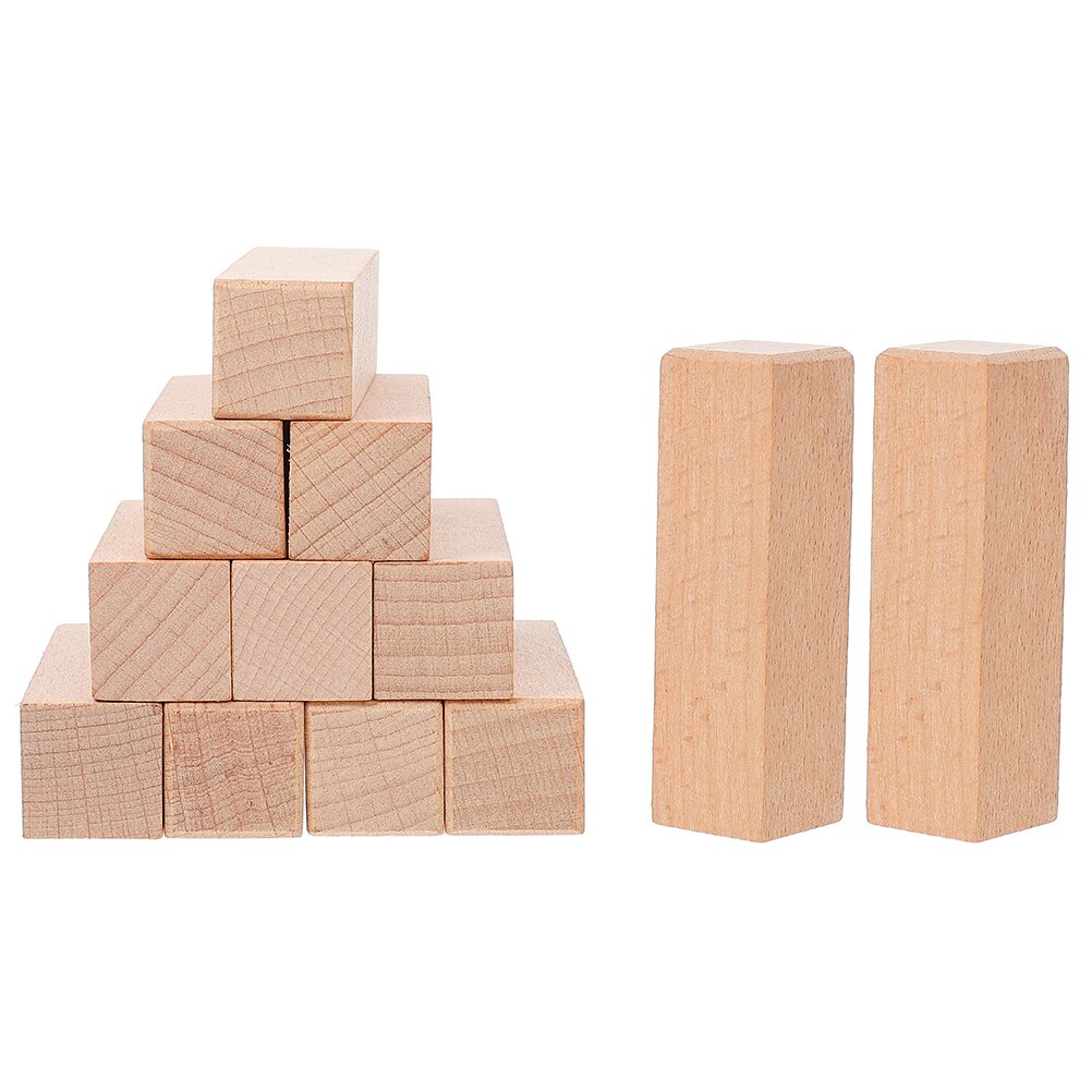 12pcs Durable Unfinished Carving Blocks Practical ... – Vicedeal