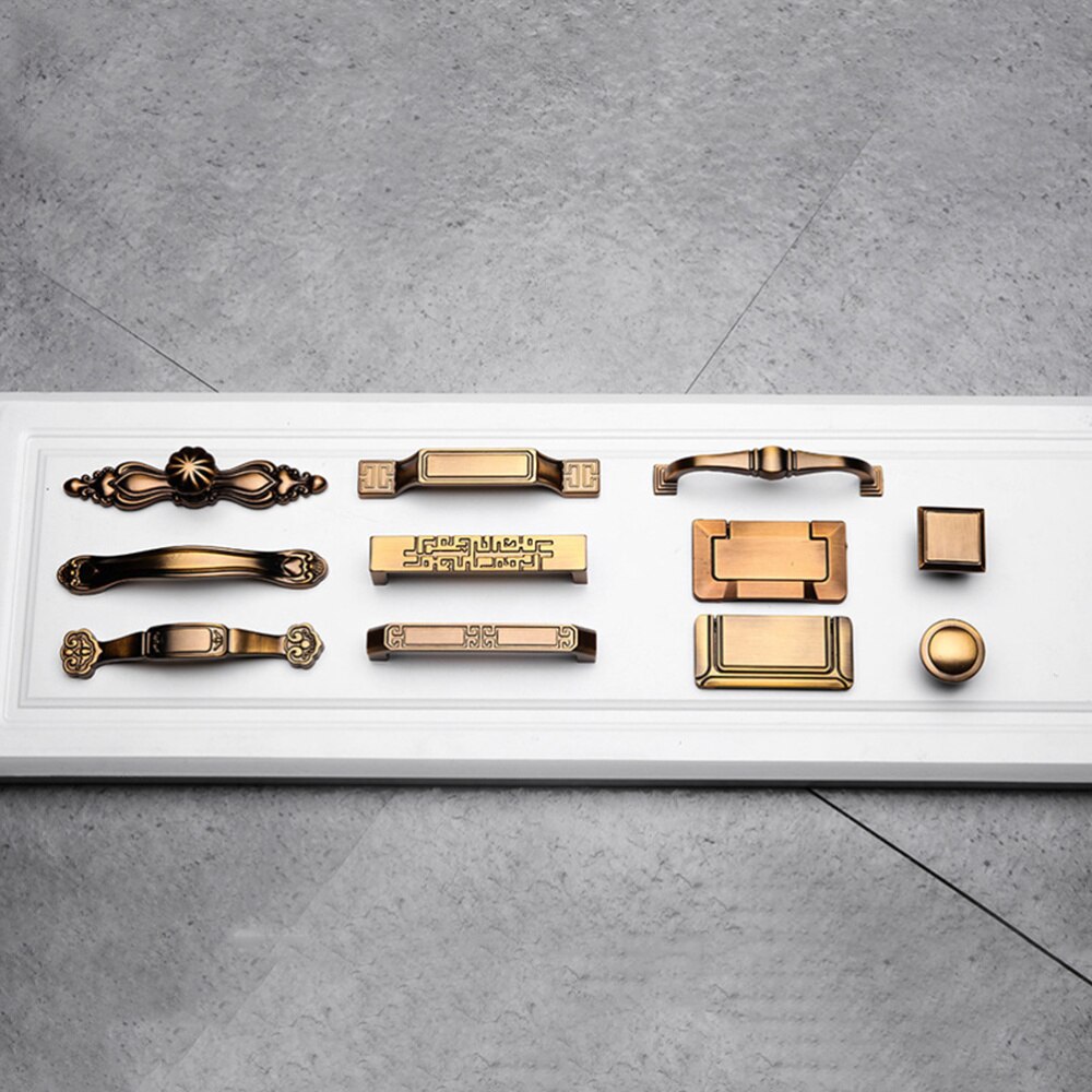 Retro Alloy Handle Chic Cupboard Cabinet Wardrobe ... – Grandado