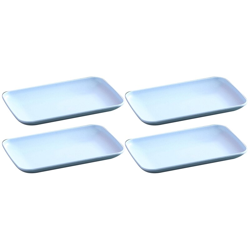 Juego de 4 unids/set de platos rectangulares de pa... – Grandado
