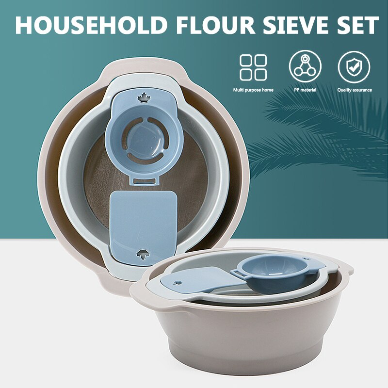 4pcs/set Wire Sieve Fine Mesh Oil Strainer Round F... – Grandado