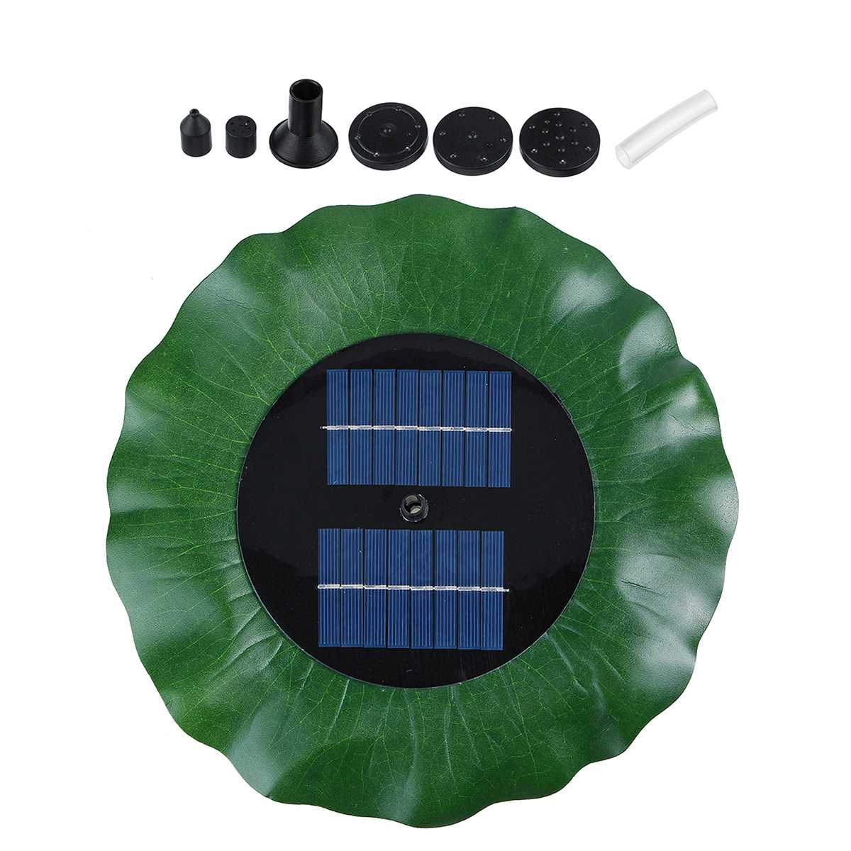 Lotus-Shaped Fountain Pump Solar Power 7V Waterpro... – Vicedeal