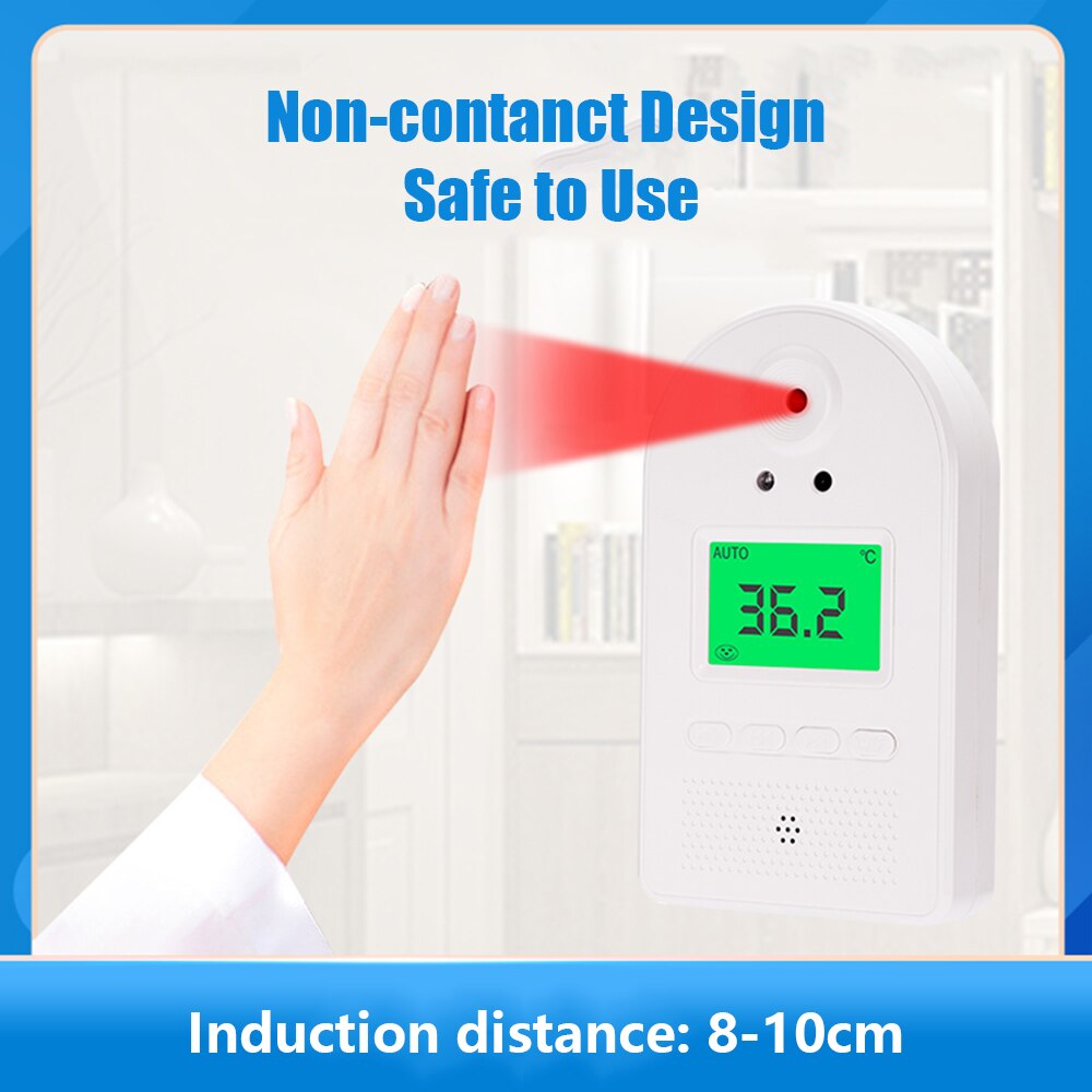 Non-contact Thermometers Wall-mounted Infrared The... – Grandado