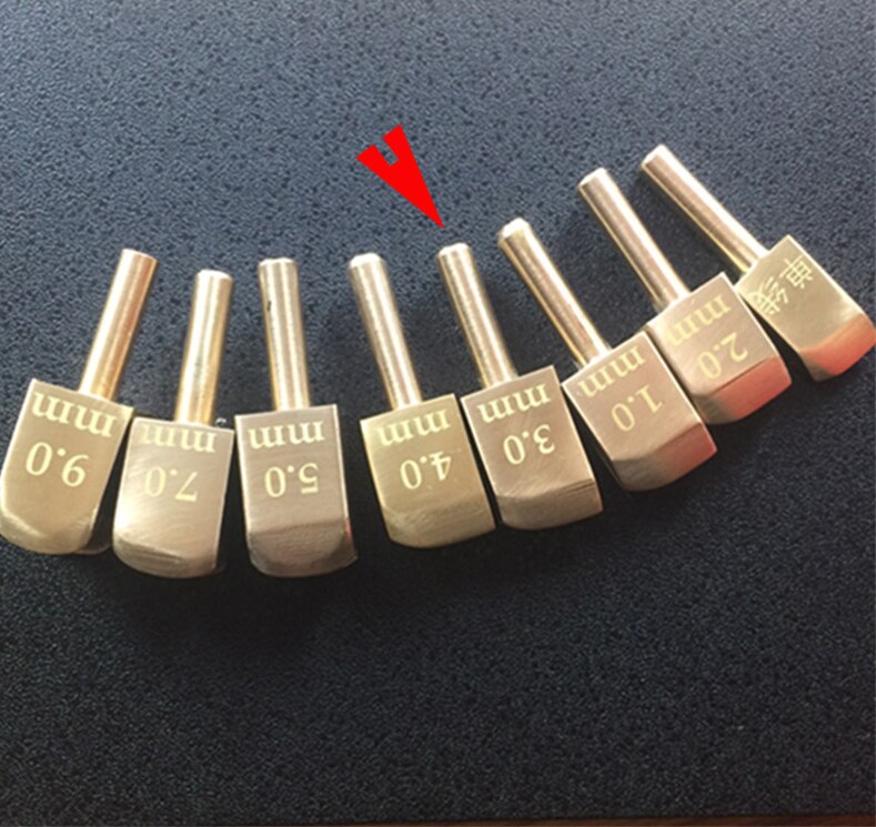 Junetree Leather Edge Process Brass Electric Iron ... – Grandado