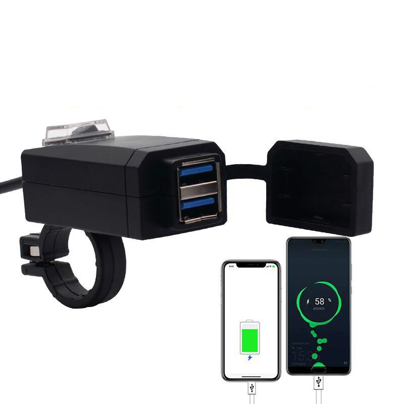 20-90V Universeel QC3.0 Usb Motorfiets Lader Water... – Grandado