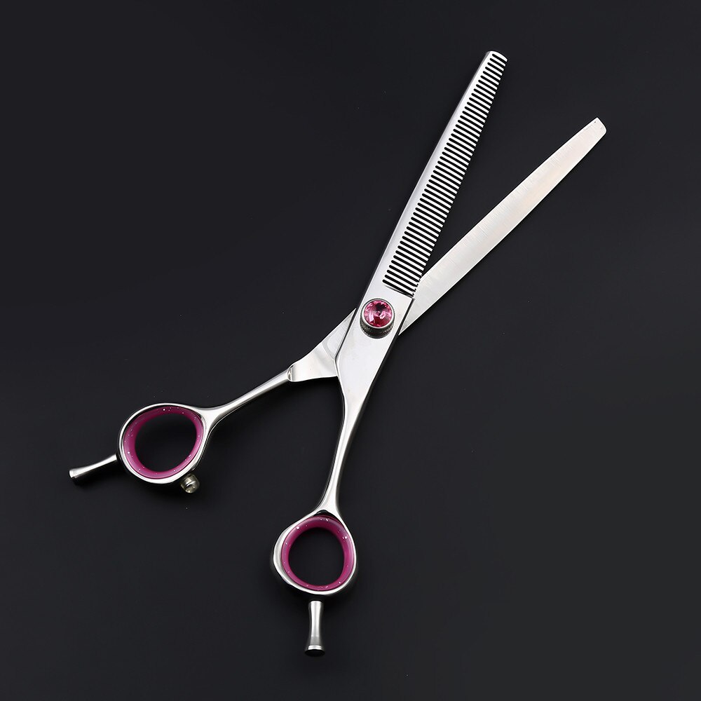 7" 50 teeth Pet Dog Scissors 440C Thinning Cutting... – Grandado