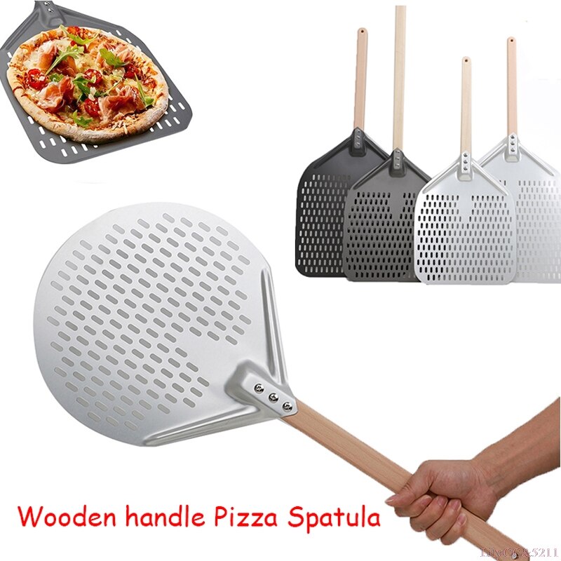 12Inch /14Inch Wooden Handle Pizza Spatula Pizza S... – Grandado