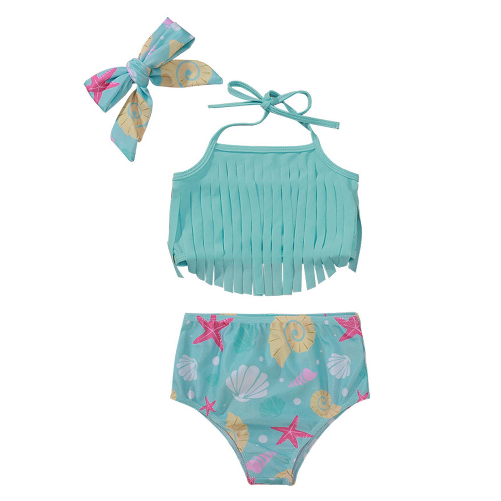 Kids Children Girls Swimwear Swimsuits Bikini Set ... – Vicedeal