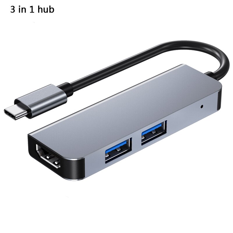 Hub Thunderbolt Dock Type C to 4K HDMI-compatible ... – Grandado