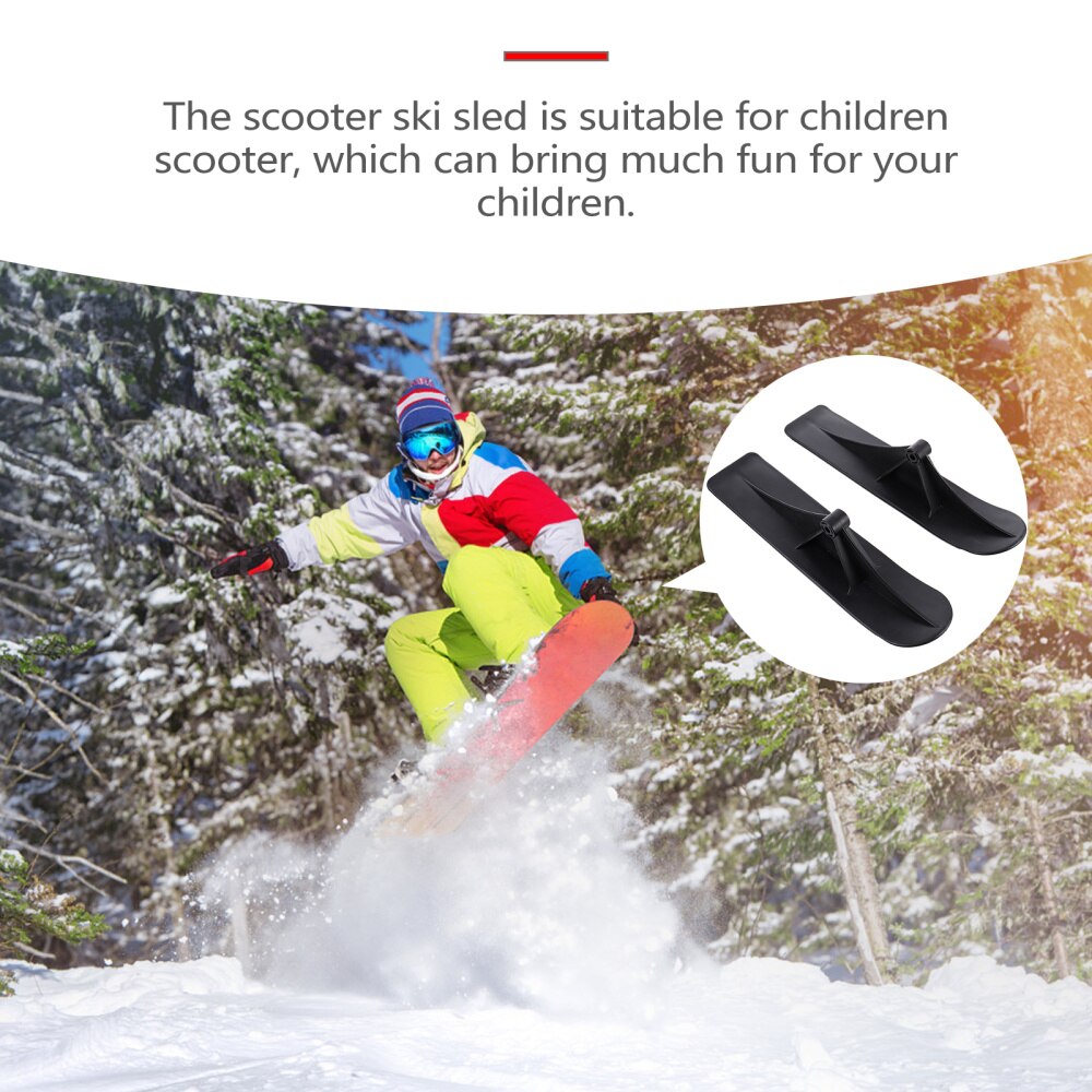 1 Pair Winter Snow Sled Ski Scooter Kit Street Kic... – Grandado