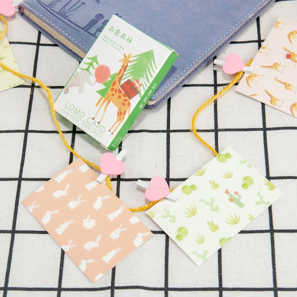 28 sheets/Set Student Greeting Card Postcard Kawai... – Grandado