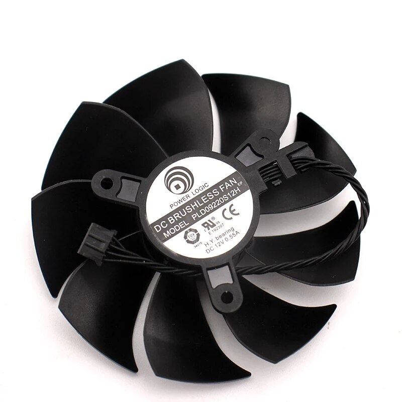 3PCS PLD09220S12H 12V 0.55A 4Pin graphics cooling ... – Grandado