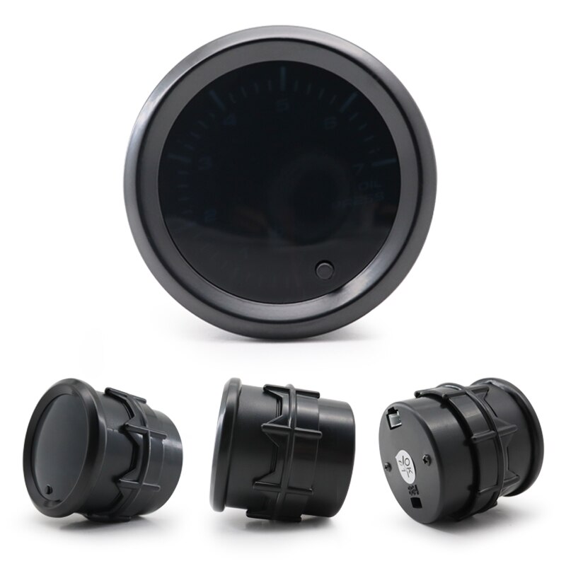 2" 52mm Tinted 7 Colors LED Display Boost/Wat... – Grandado