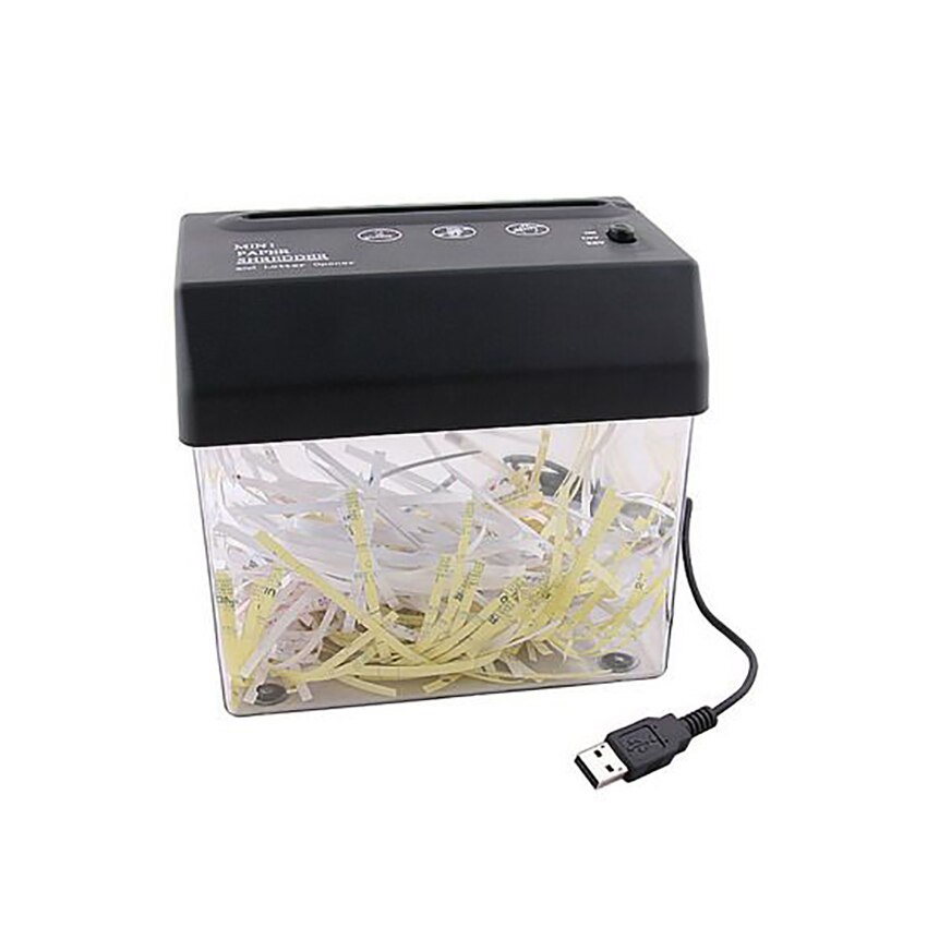 Mini Electric Shredder Portable Paper Shredder USB... – Grandado