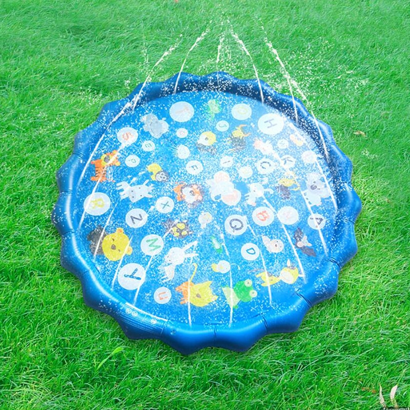 170cm Kids Sprinkler Pad Mat Children Summer Outdo... – Grandado