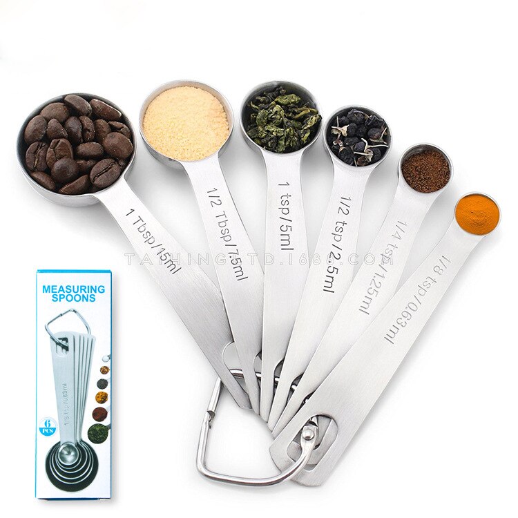 Baking tools All stainless steel kitchen seasoning... – Vicedeal