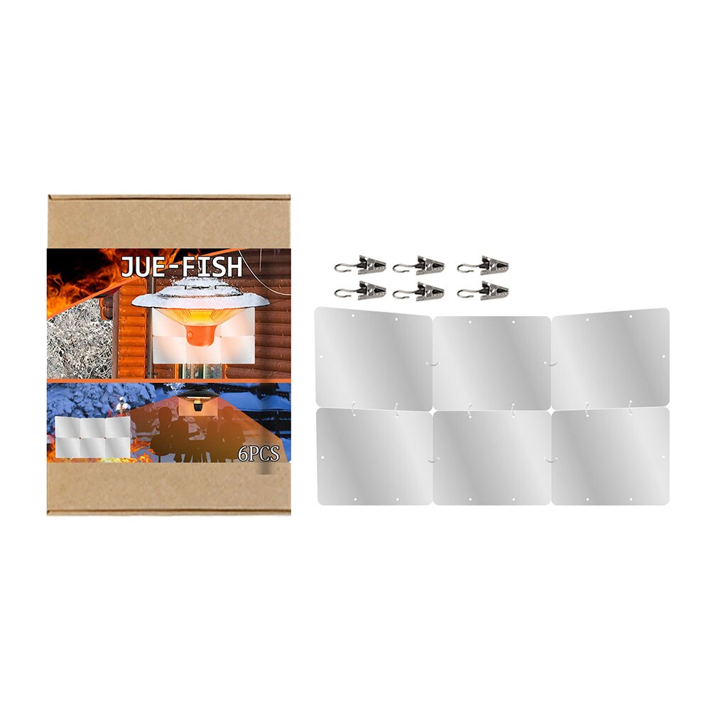 1set Patio Heater Reflective Hood Patio Outdoor He... – Grandado
