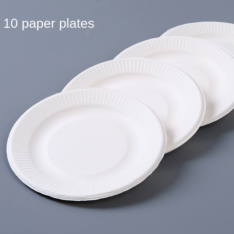 Barbecue Tool Supplies Natural Pulp Paper Bowl Pap... – Grandado