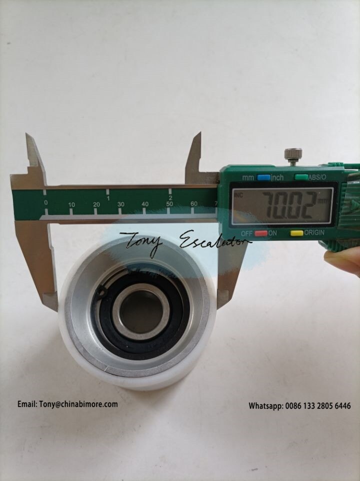 SCRL005 Escalator Handrail Roller OD70mm W50mm 6204-2RS – Grandado