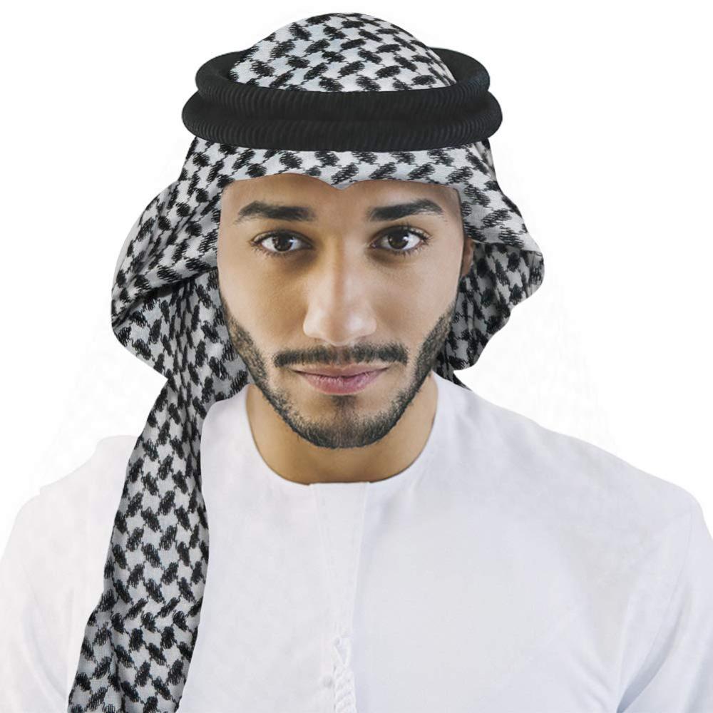 Arabische Kafiya Keffiyeh Arabische Moslim Hoofddo... – Vicedeal
