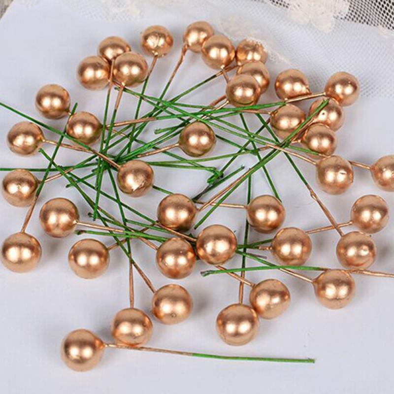 50/100Pcs Kunstmatige Hulst Bessen Vivid Red Holly... – Vicedeal