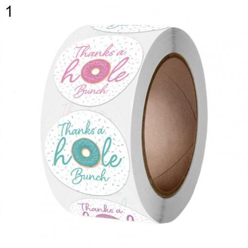 500Pcs/Roll Ronde Dank U Afdichting Tags Labels Po... – Grandado