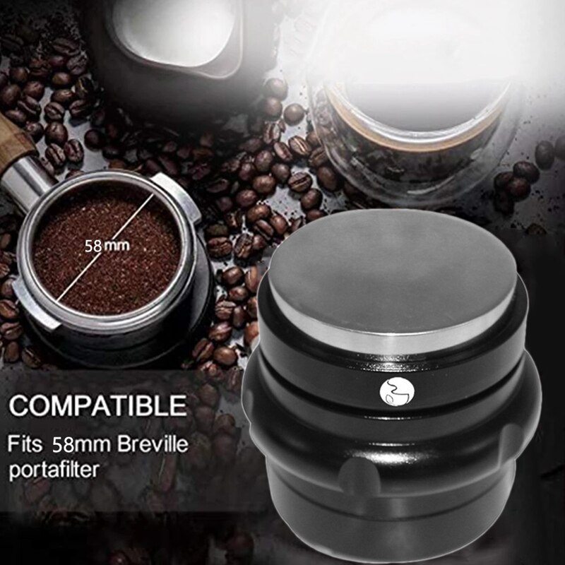 58mm Dual Kopf Kaffee Tamper Distributor Leveler W... – Vicedeal