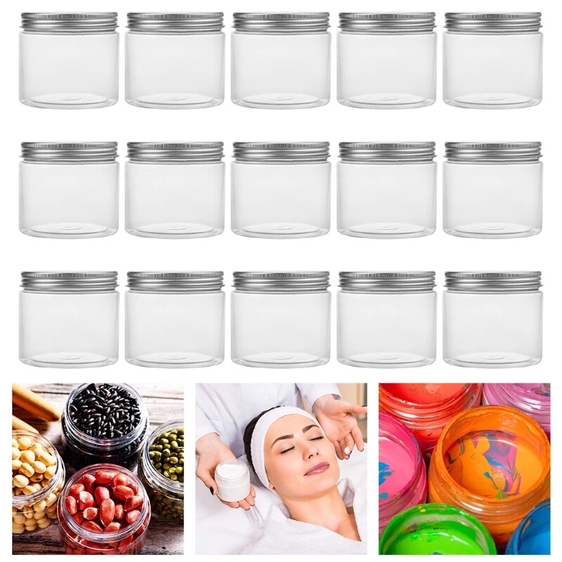 Plastic Travel Bottles Set with Leak Proof Lid Por... – Grandado