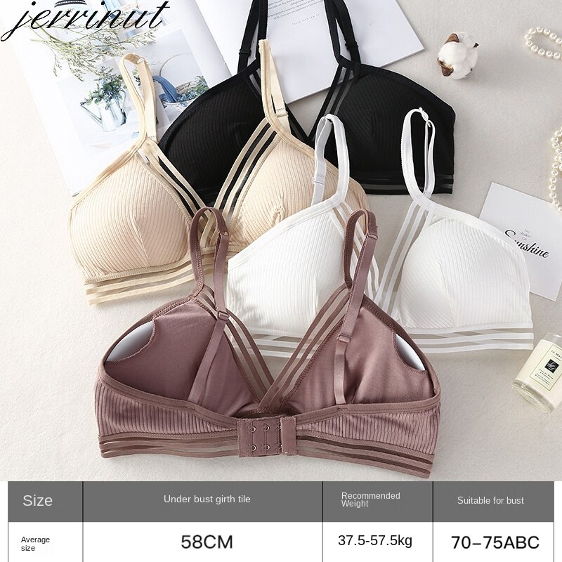 Jerrinut Seamless Bras For Women Underwear Push Up... – Grandado
