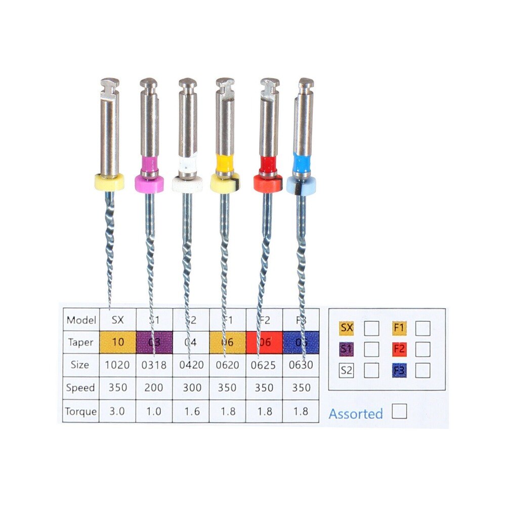 CICADA Dental Endodontic Niti Rotary Files Univers... – Vicedeal
