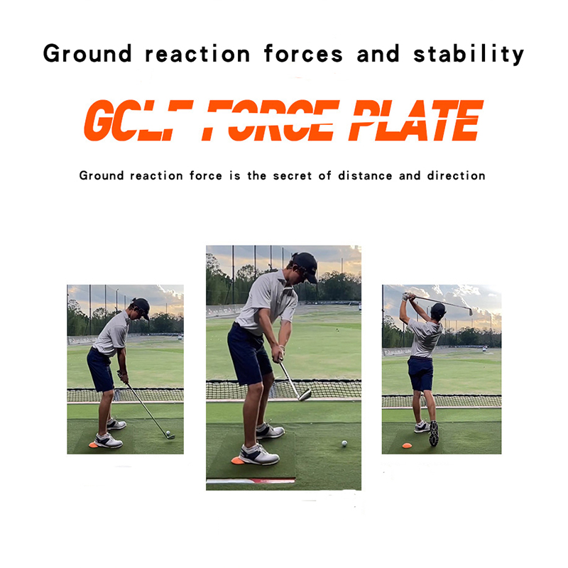 Golf Trainer Golf Force Plates Step Pad Rubber Ant... – Grandado